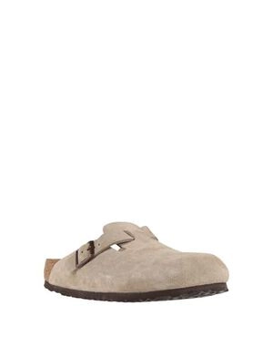 BIRKENSTOCK Boston Mules & Clogs Light Size Leather - Grey
