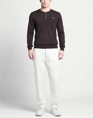 GEOGRAPHICAL NORWAY Sweater Charcoal Size Cotton