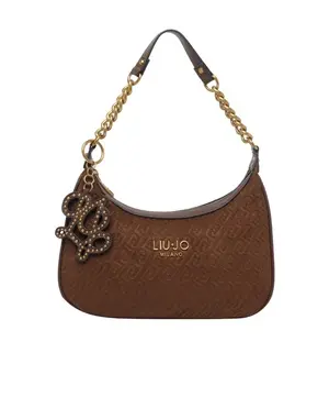 Liu Jo Monogram Charm Shoulder Bag