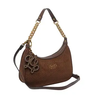 Liu Jo Monogram Charm Shoulder Bag