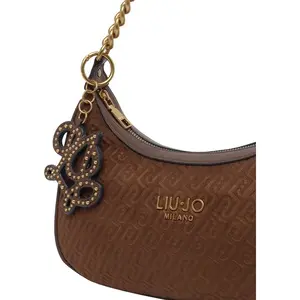 Liu Jo Monogram Charm Shoulder Bag
