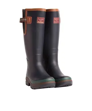 Barbour X Paul Smith Tall Welly Boots