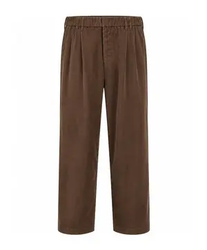 Brunello Cucinelli Casual Trousers With Belt Loops - Brown