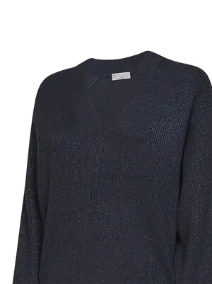 Brunello Cucinelli Long-sleeved Knit Top