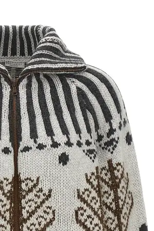 Brunello Cucinelli Multicolor 'nordic Heritage' Cardigan