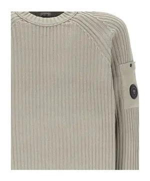 C.P. COMPANY Crew-neck Long-sleeve Knit Top