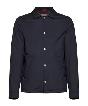 Brunello Cucinelli Long-sleeved Padded Jacket - Black