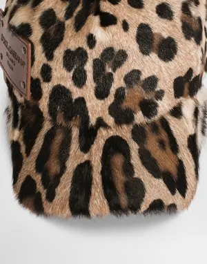 Dolce & Gabbana Leopard-pattern Baseball Cap