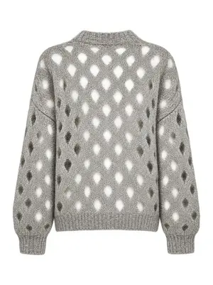 Brunello Cucinelli Long-sleeved Knit Top
