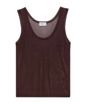 Marella Viscose And Lurex Top - Bordeaux