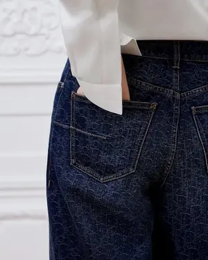 Dior Oblique Flared Jeans