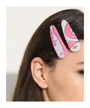 Emilio Pucci Printed Hair Clip