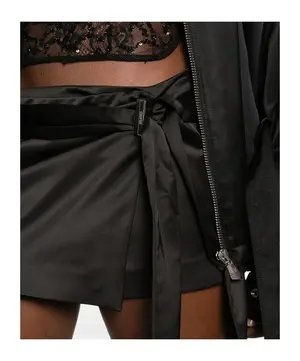 Attico Tie-waist Skirt