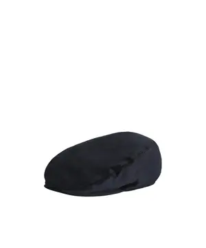 Dolce & Gabbana Velvet Flat Cap - Blue