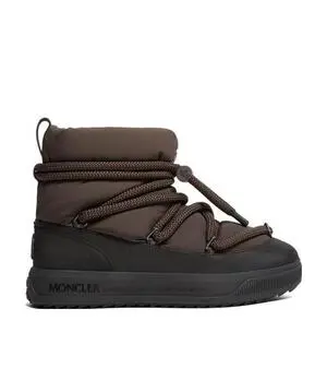 Moncler Altive Lace-up Mid Snow Boots - Brown