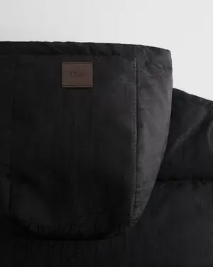 Dior Oblique Hooded Down Jacket