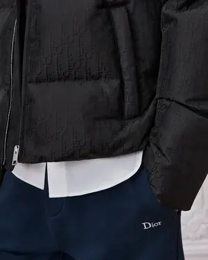 Dior Oblique Hooded Down Jacket