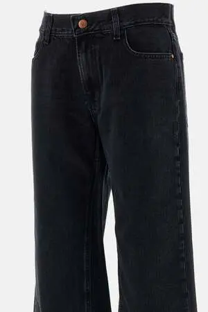 3x1 Jeans Aime Cropped Wide-leg Jeans