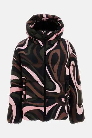 Emilio Pucci Piumino Stampa Iride - Multicolore