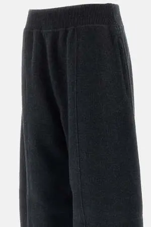 Max Mara Pantaloni Jogger In Jersey Di Lana E Cashmere