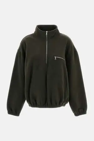 RIER Giacca Fleece In Lana - Marrone