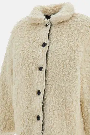 META CAMPANIA COLLECTIVE Overshirt Reversibile Julius In Cashmere E Shearling