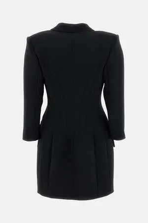 Elisabetta Franchi Abito Robe-manteau Corto In Crêpe