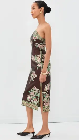 ALEMAIS Josie Bodice Midi Dress