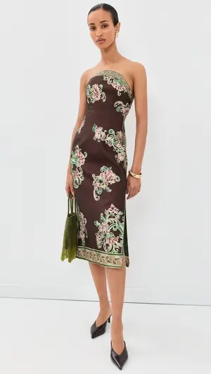 ALEMAIS Josie Bodice Midi Dress