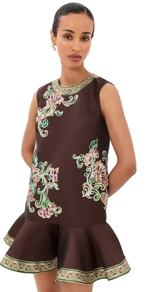 ALEMAIS Josie Mini Dress - Plum