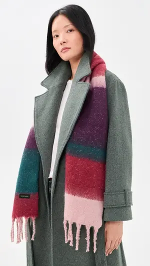 FAVORITE DAUGHTER The Mixed Signals Fringe Scarf