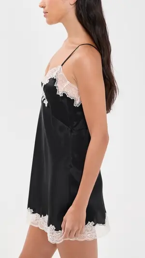 Only Hearts Silk Charmeuse Mini Slip