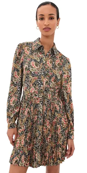 Cinq À Sept Rose Paisley Reynolds Dress