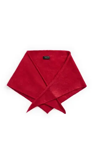 Rag & Bone Jada Brushed Cashmere Bandana Scarf