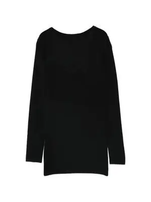 LISA YANG Amalea Scoop-neck Sweater - Black
