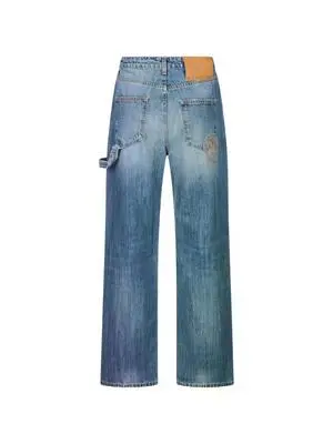 BARROW Logo-embroidered Carpenter Jeans