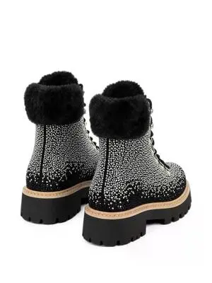 Philipp Plein Crystal-embellished Boots