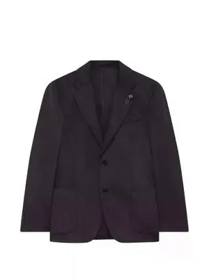 LARDINI Flower-brooch Single-breasted Jacket