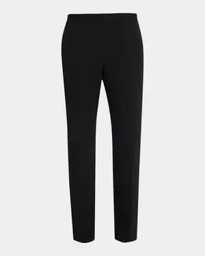 THE ROW Cyril Wool Slim-leg Pants