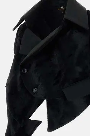 Comme Des Garçons Giacca Sculpture Corta Asimmetrica