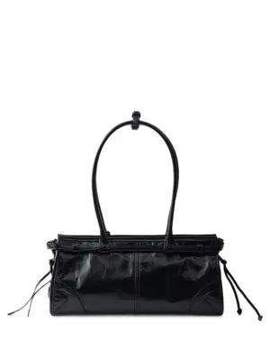 Prada Bonnie Medium Leather Handbag - Black