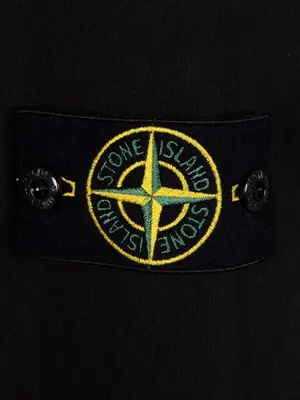 Stone Island Regular Fit Crewneck Sweatshirt With Raglan Sleeves