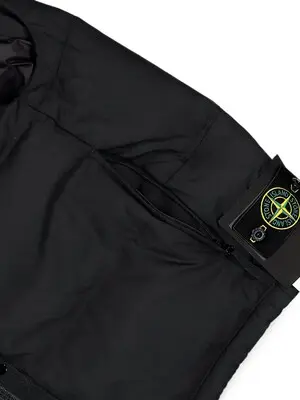 Stone Island Lightweight Down Vest With Pockets And Zip