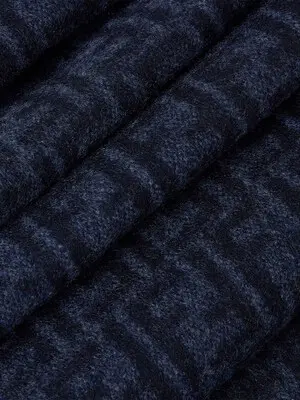Fendi Wool And Cashmere Scarf Ff Zucca