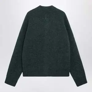 AMI Paris Bottle De Coeur Cardigan In Wool Blend