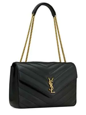 Saint Laurent Borsa Loulou Large - Black
