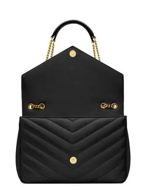 Saint Laurent Borsa Loulou Large - Black