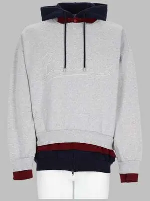 Balenciaga Felpa Multistrato - Gray