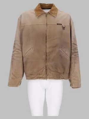GOLDEN GOOSE Giacca Reversibile Journey - Brown