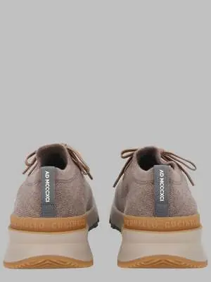 Brunello Cucinelli Sneaker In Lana